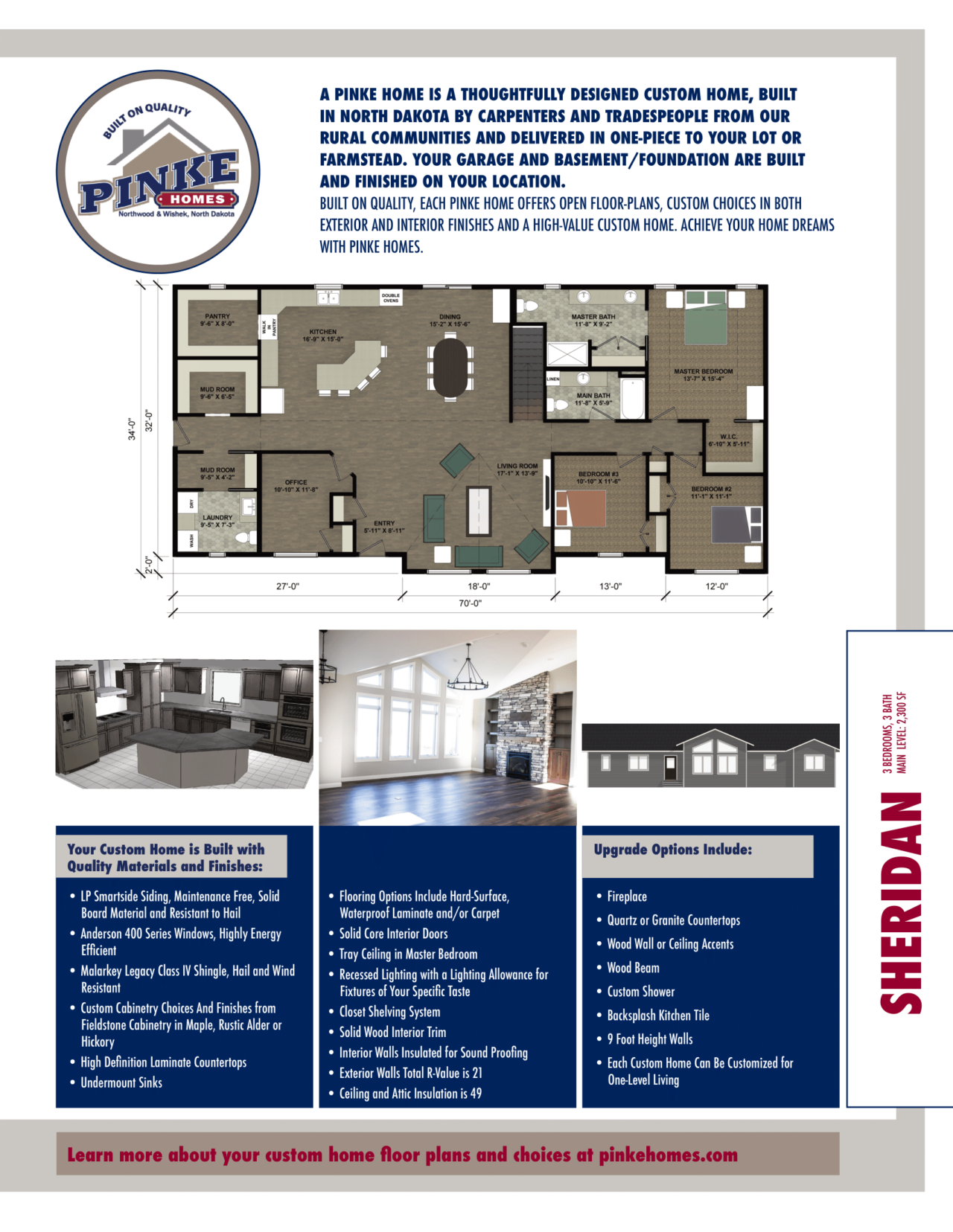 Floor plans - Pinke Homes